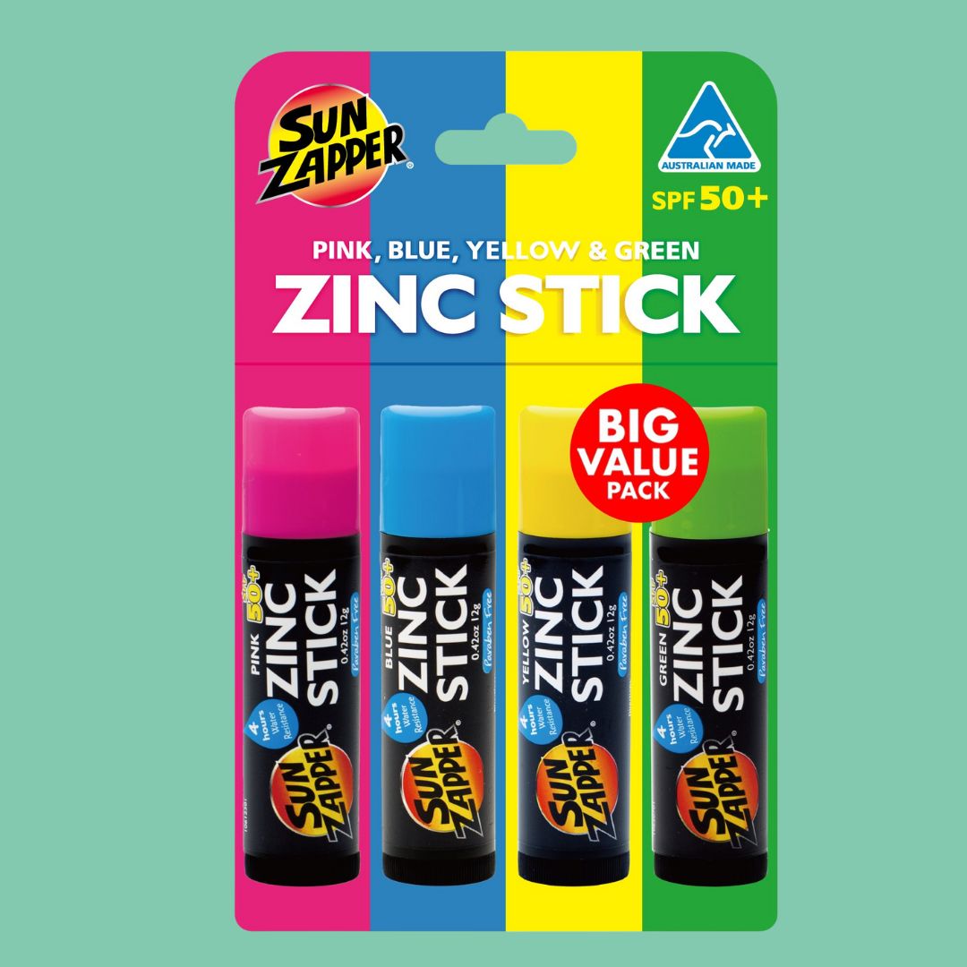 Zinc Sunscreen & Sunblock Sticks – Sun Zapper UK