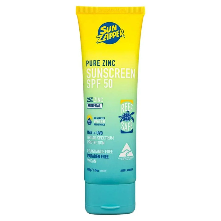 Pure Mineral Sunscreen SPF 50 Natural Non Nano Zinc – Sun Zapper UK