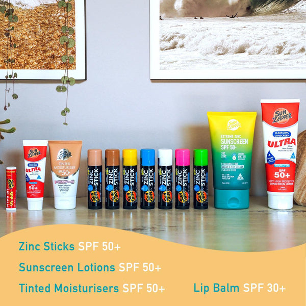 Clear Zinc Oxide Zinc Sunscreen SPF50+ – Sun Zapper UK