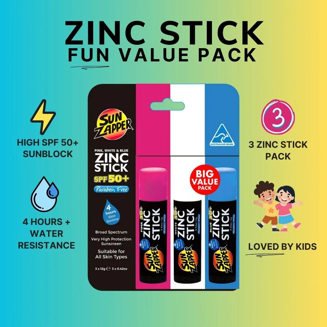 The Sun Zapper Zinc Stick – Sun Zapper UK