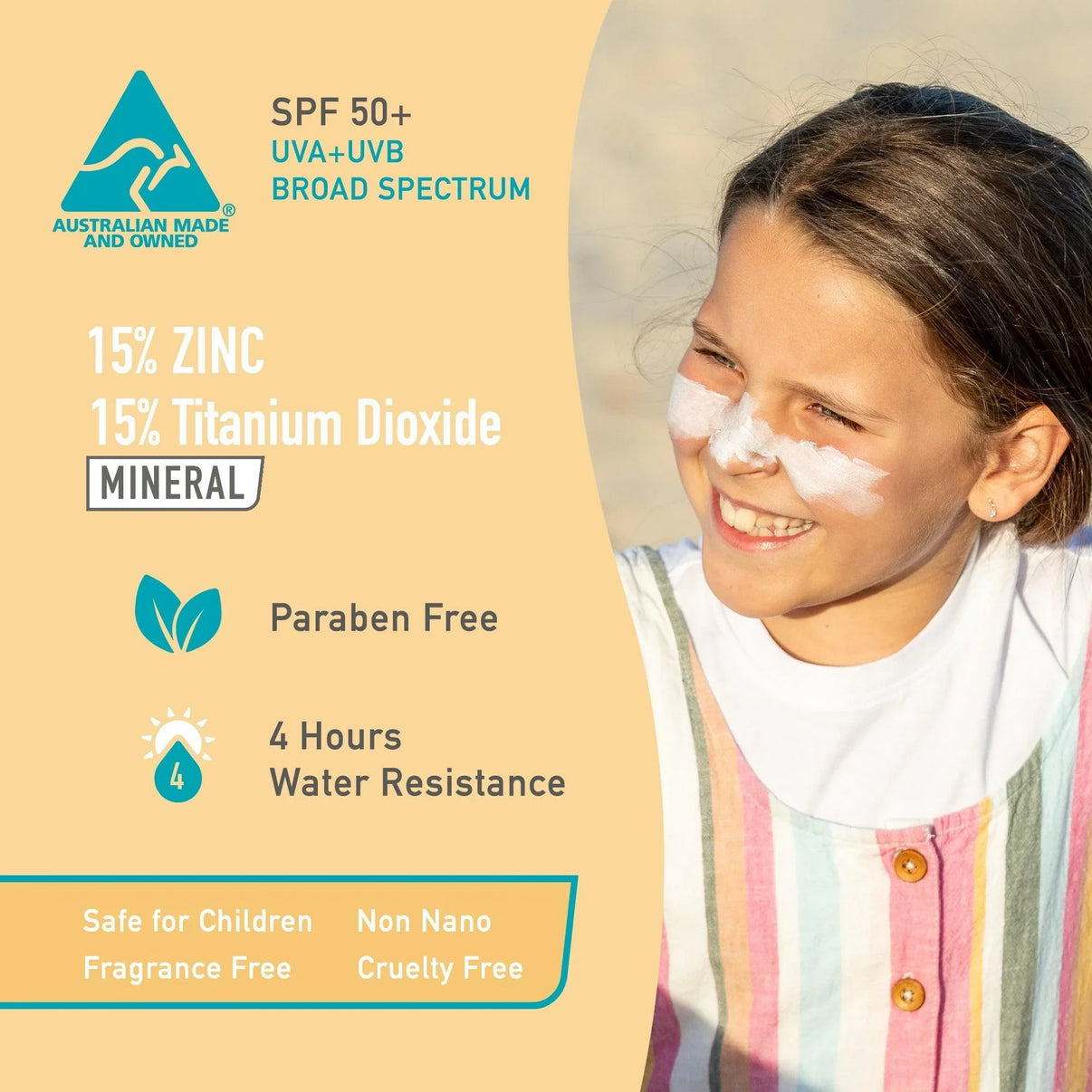 White Zinc Sunscreen Stick Sunblock (SPF 50+) – Sun Zapper UK